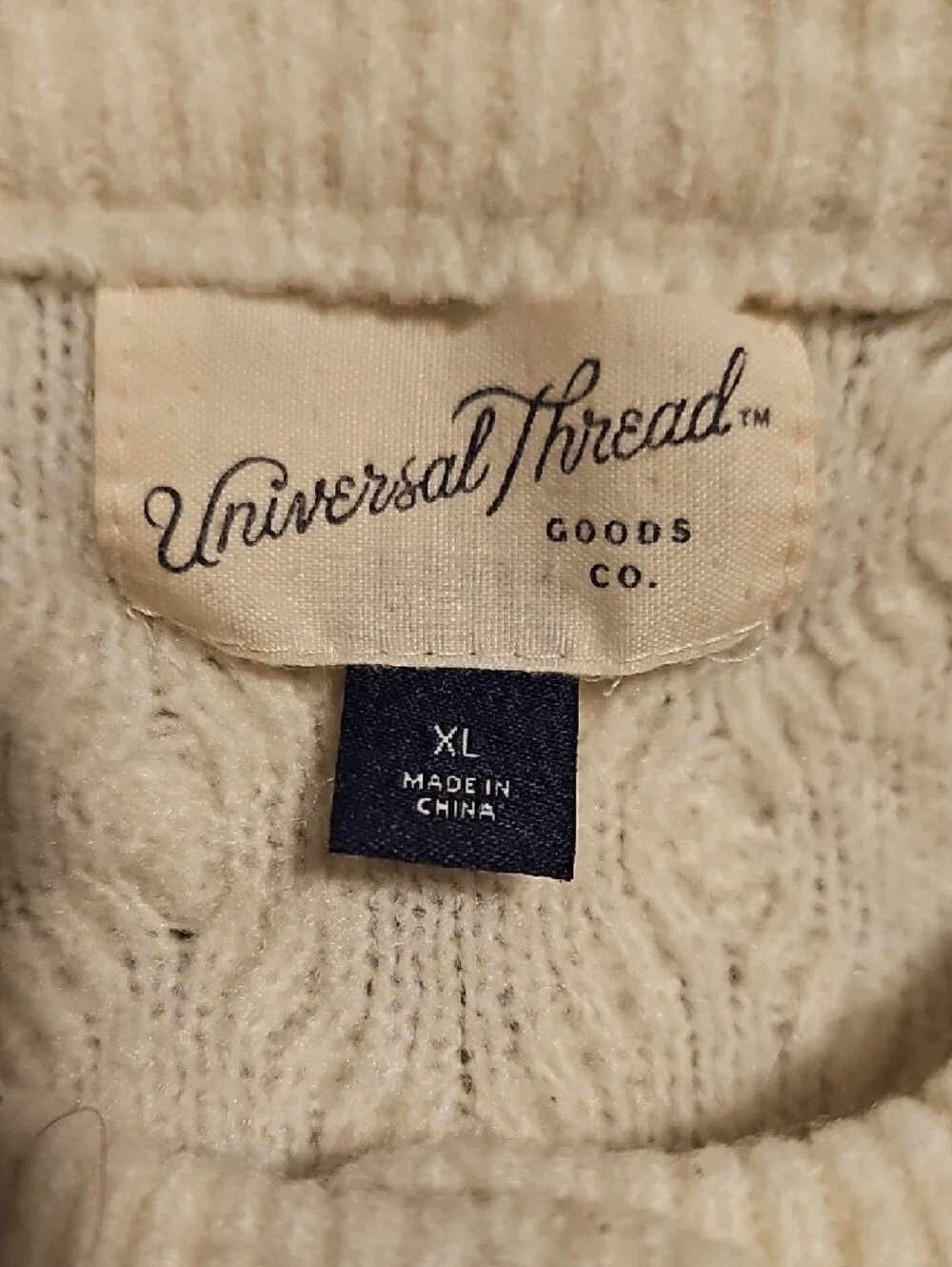 Universal Thread | Sweaters | Universal Thread Cream And Black Striped ...